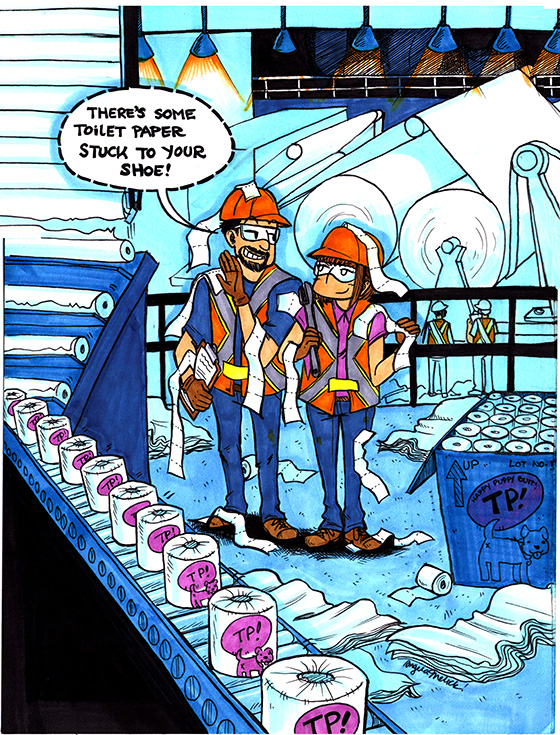 Industry Humour - Wasted Talent