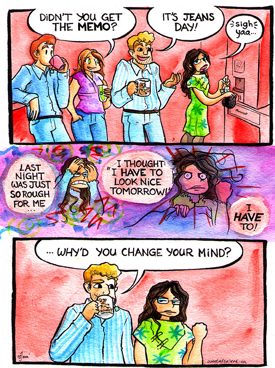 Jeans Day Cartoon Jeans To Dreams